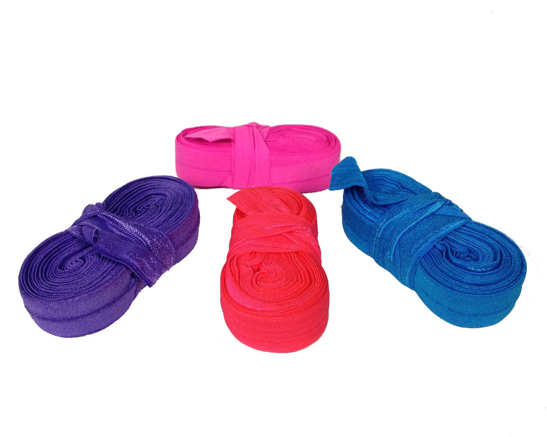 Neon Pink:: Fold Over Elastic-5 Yard Pack – DIYStyle Shop